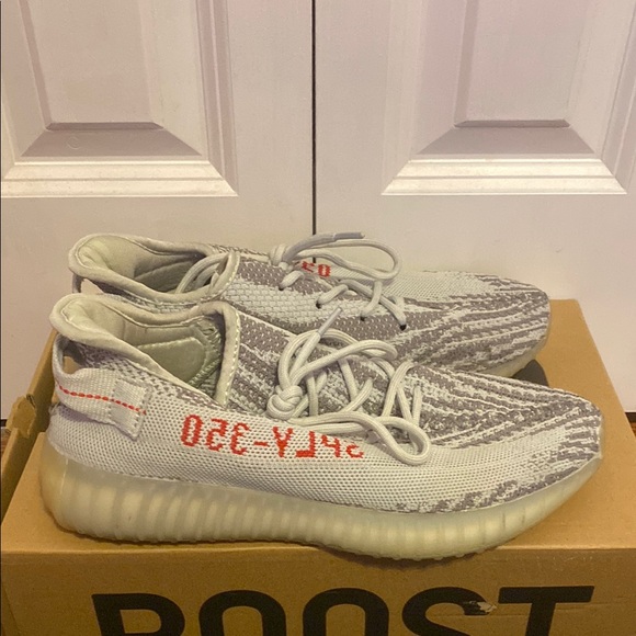 Yeezy | Shoes | Mens Blue Tint Adidas Yeezys | Poshmark